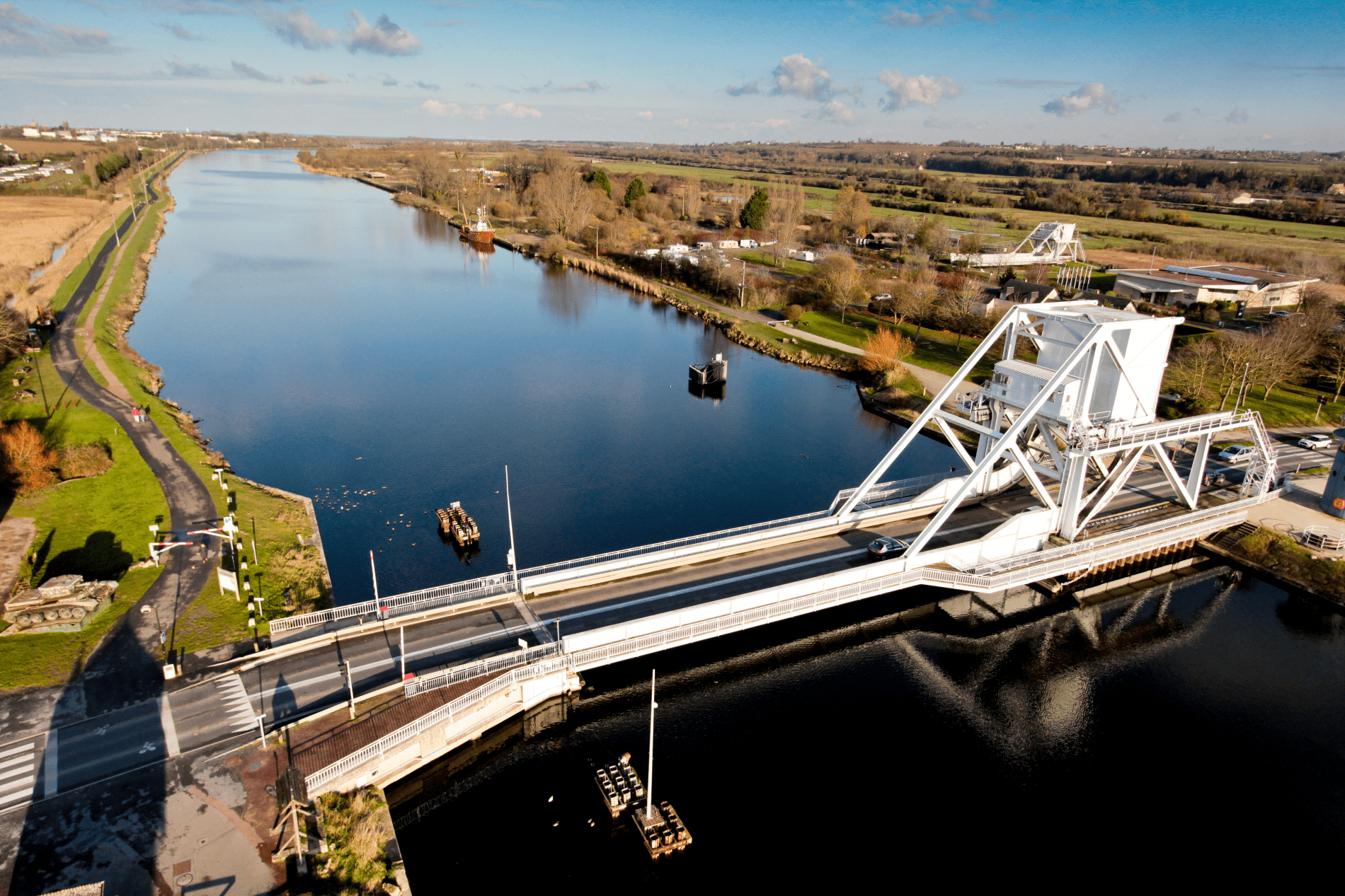 Le pont de Bénouville | Ports de Normandie